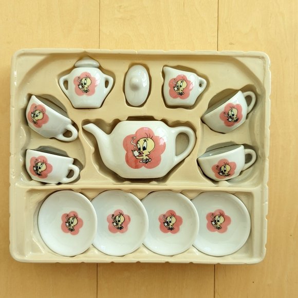 Warner Bros. | Toys | Tweety Tea Set 3 Piece Set | Poshmark